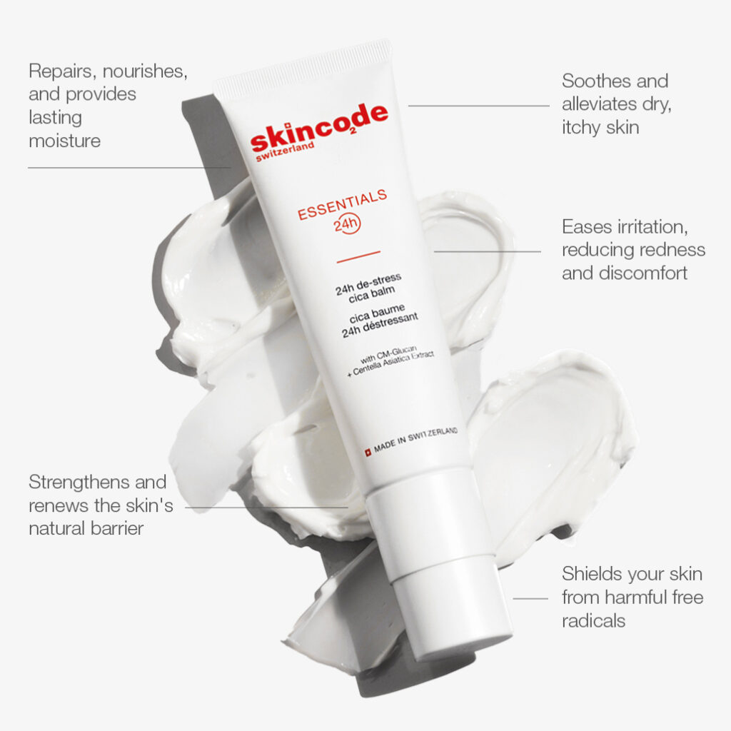 24h De-Stress Cica Balm 1040 50 ml - SkinCode Official US Website